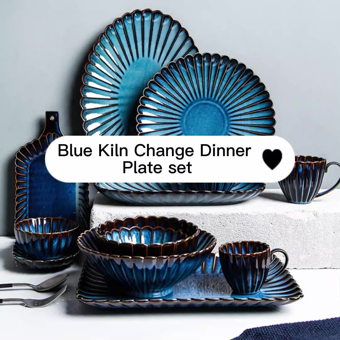 Modern High Quality Blue Custom Printed Color Design Snack Cake Dinner ...