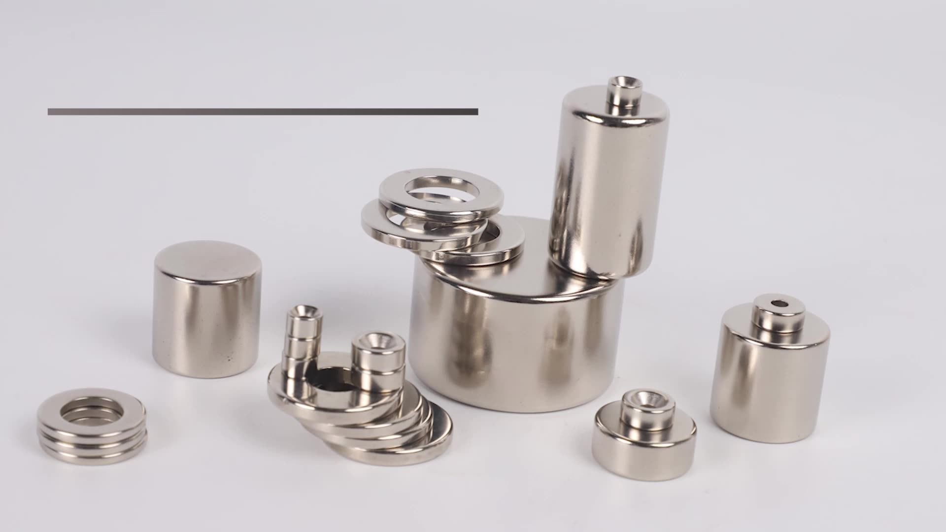 Neodymium Magnets With Screw Hole Square Block Round Csk Magnetic Base ...