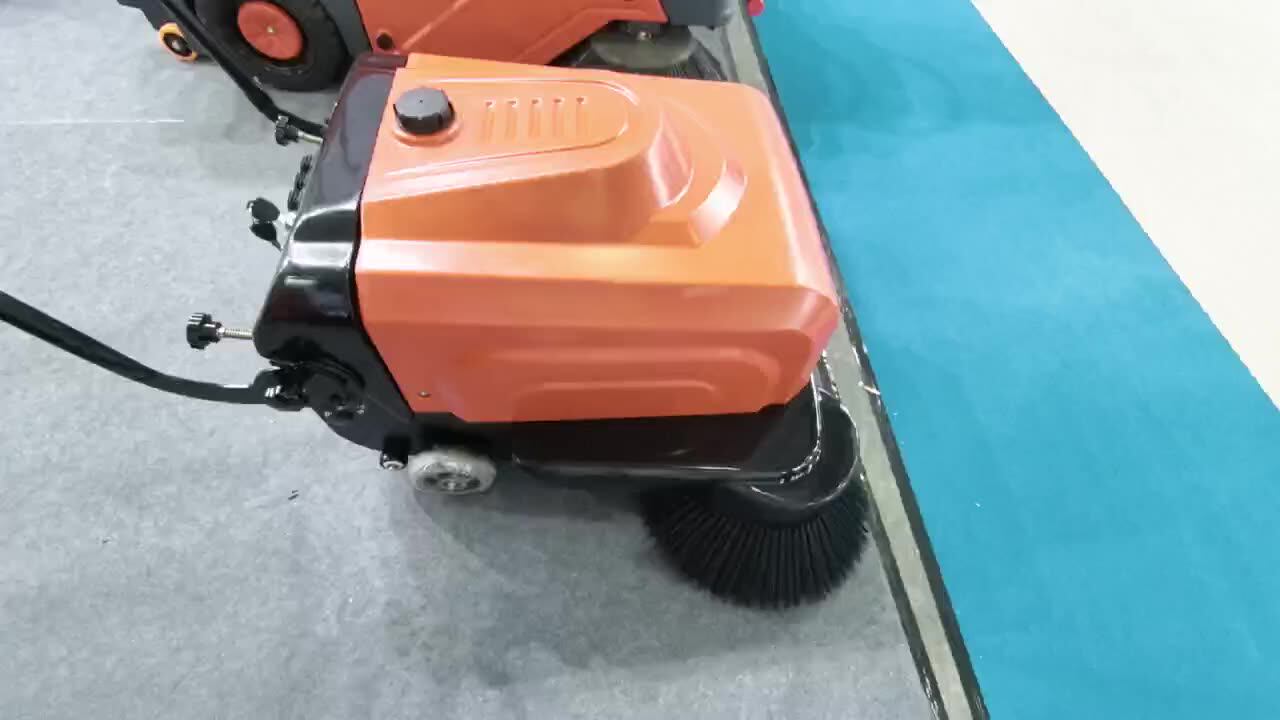 Handpush Cordless Commercial Industrial Electric Power Floor Road ...