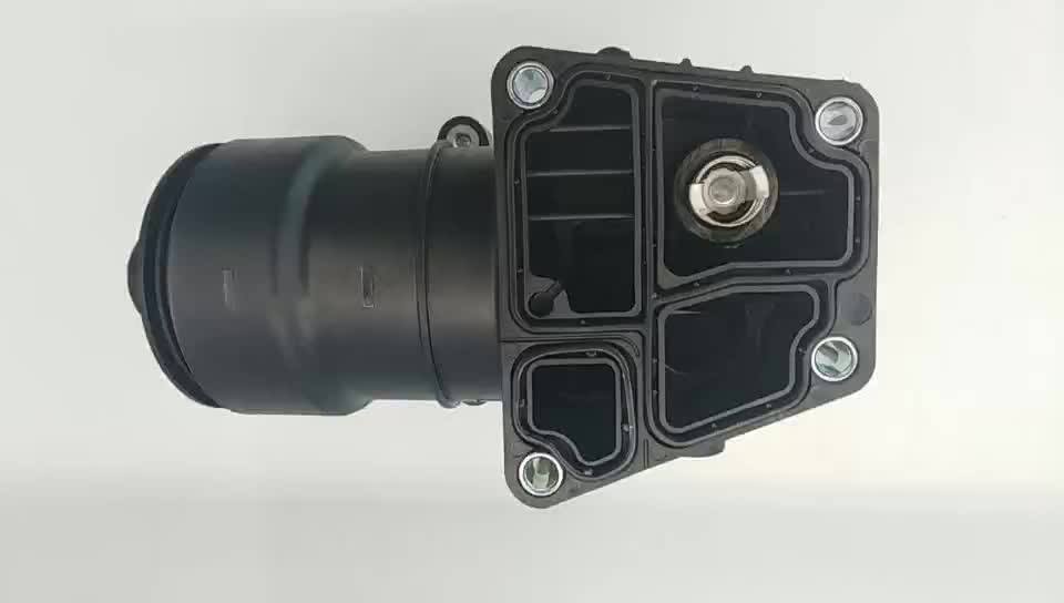 Oil Cooler With Filter Fits For 03p 115 389a/03p 115 389b Oil Filter ...
