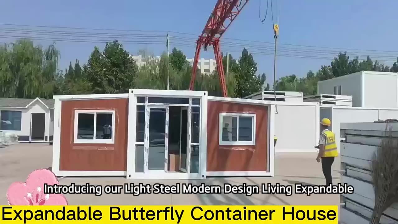 Customized 40ft Prefab Mansion Hotel Unit Modular Container Shipping ...