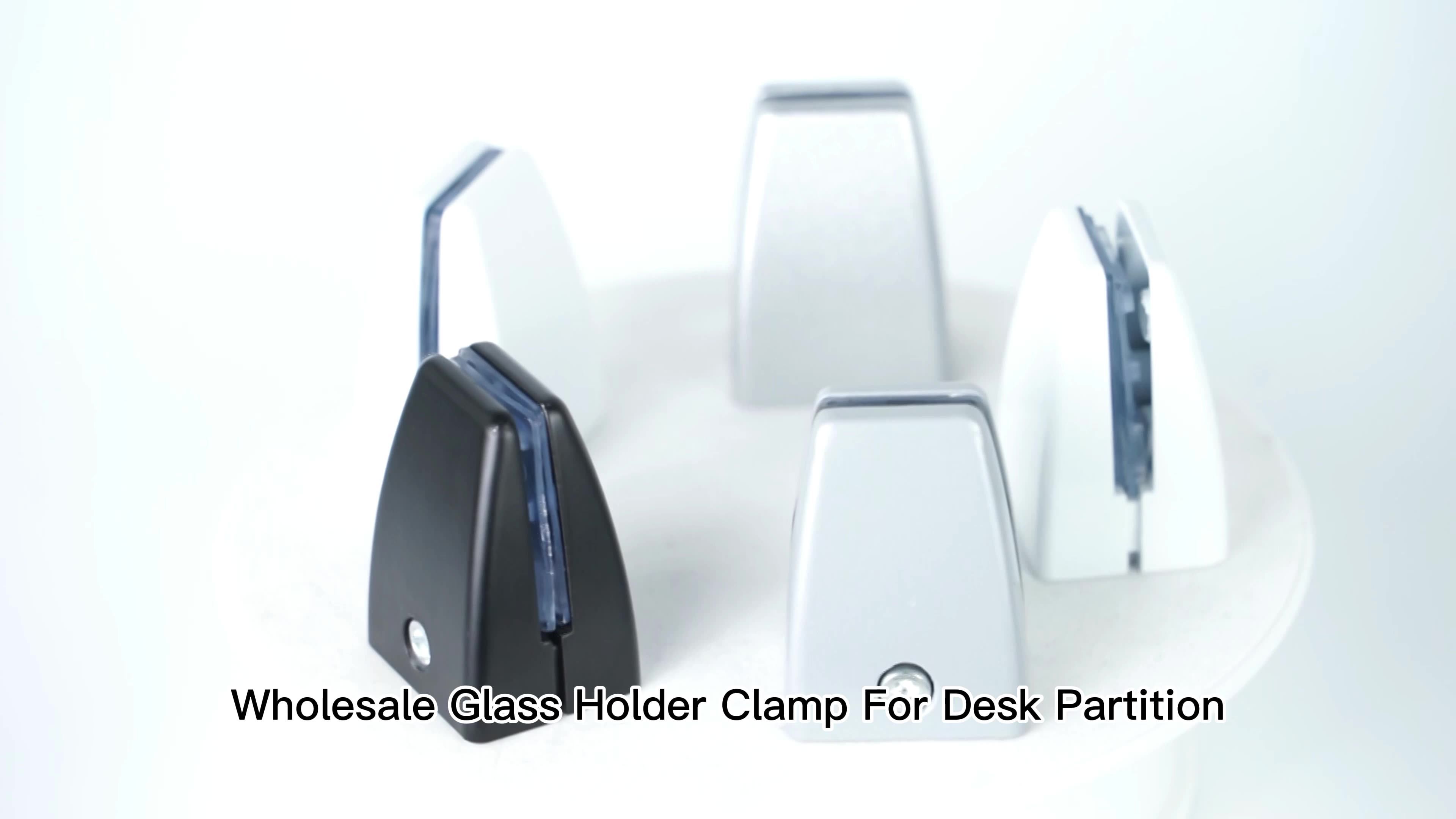 Office Workstation Aluminum Alloy Desk Partition Screen Fixing Clamp ...