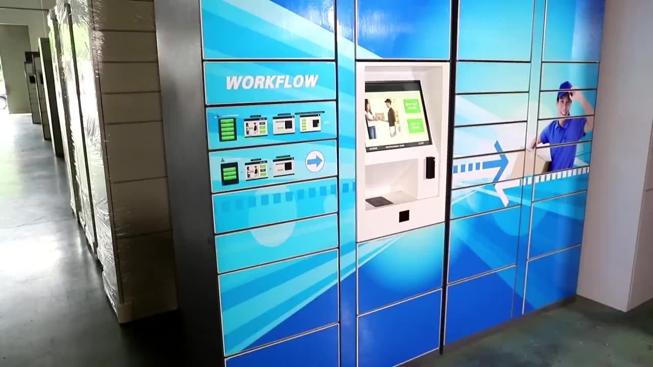 Winnsen Digital Storage Locker Cell Phone Control Parcel Delivery ...