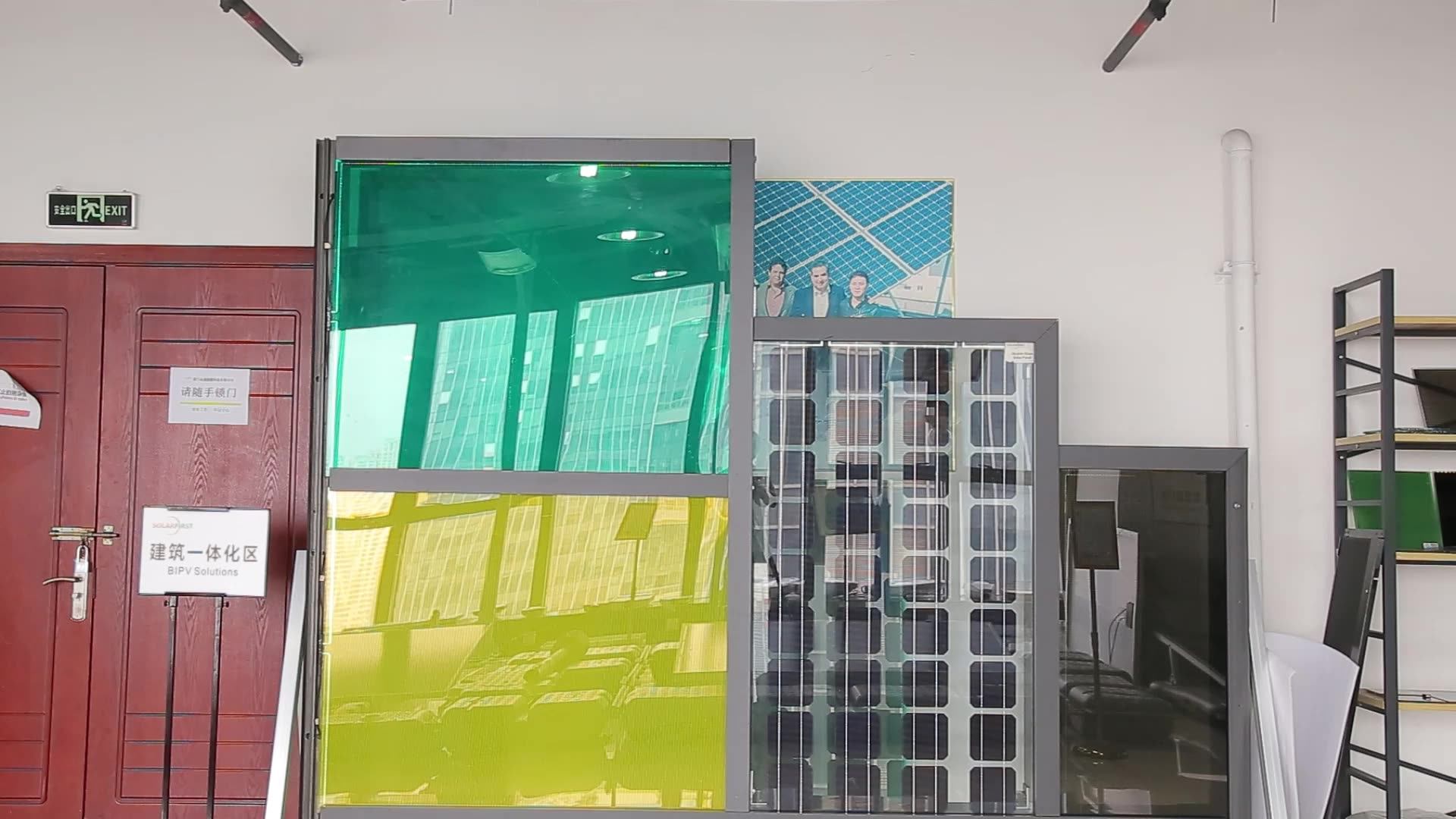 Solarfirst Bipv Cdte Glass Transparent Solar Panels Thin Film For Solar ...