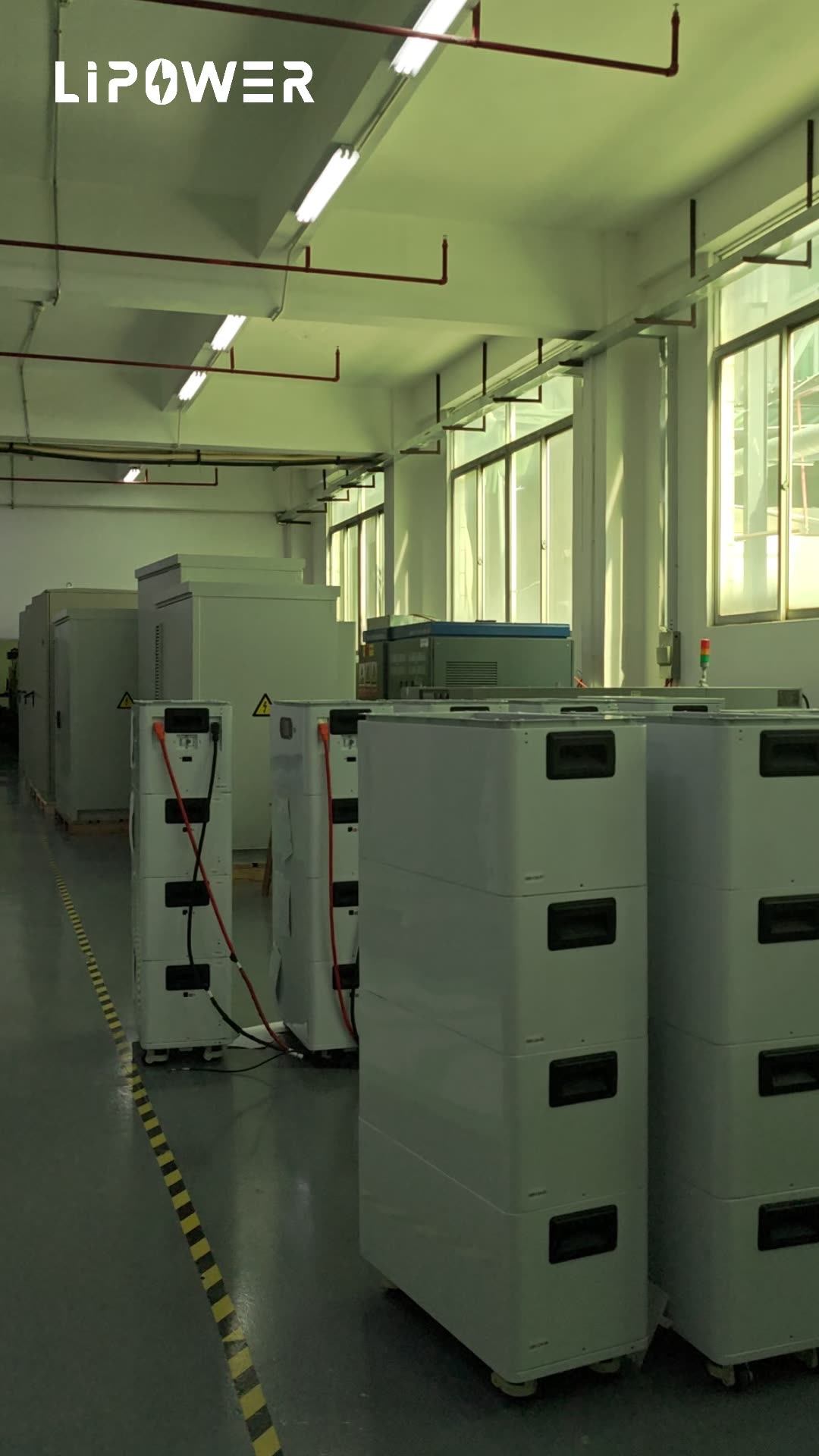 Lipower 51.2v 48v 100ah 15kwh 20kwh 30kwh Stackable Lifepo4 Batteries ...