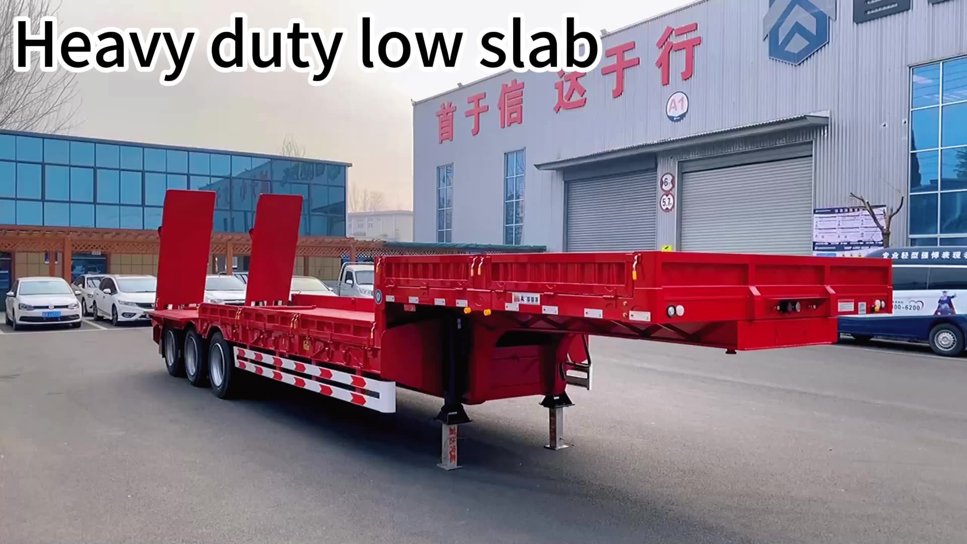 40ft Lowbed Truck Trailer High Load Trucks Can Be Customized Check ...