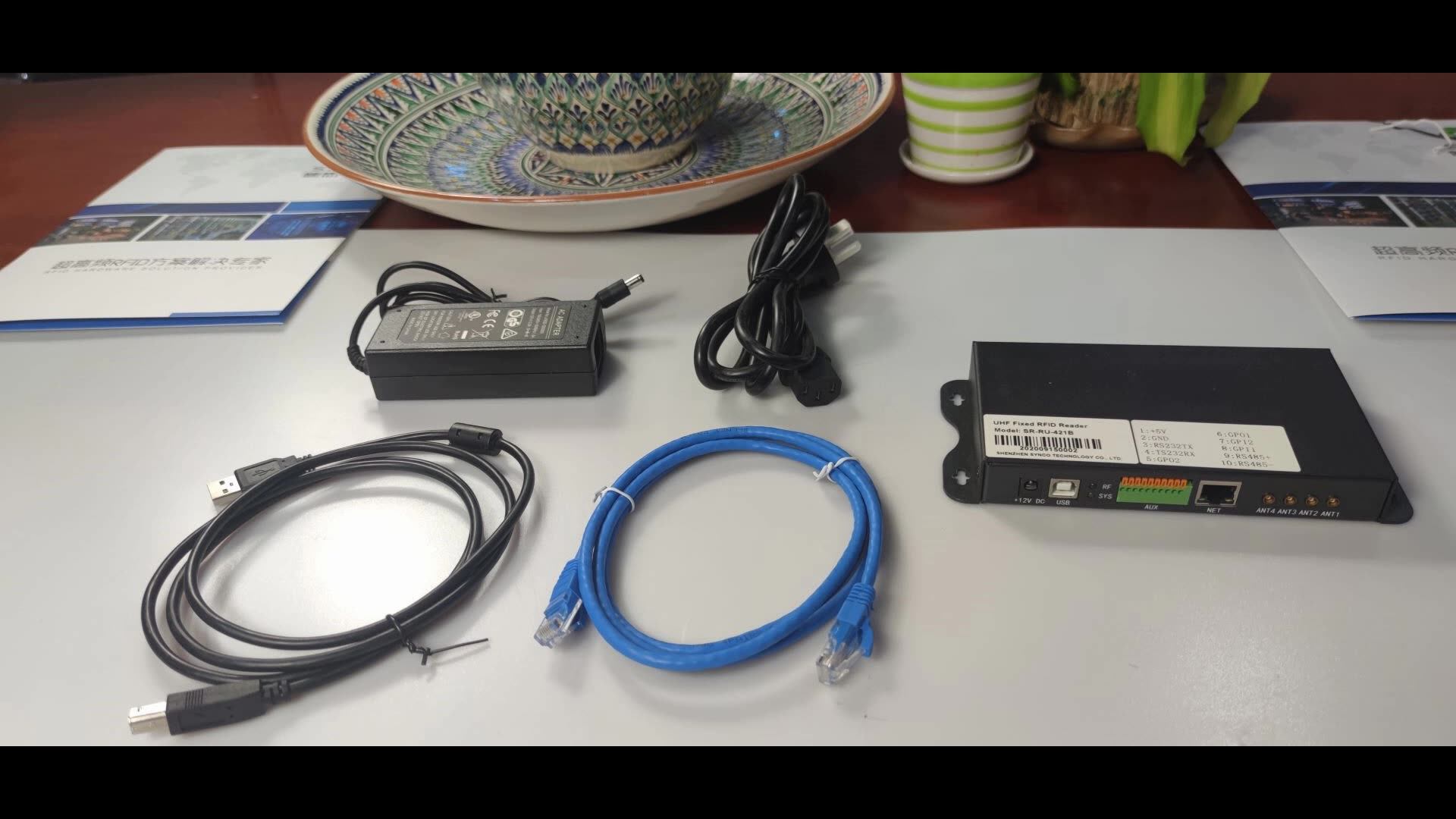 Syncotek Rj45 Rs232 Fixed Wifi Wireless Uhf 900mhz Laundry Tag Writer ...