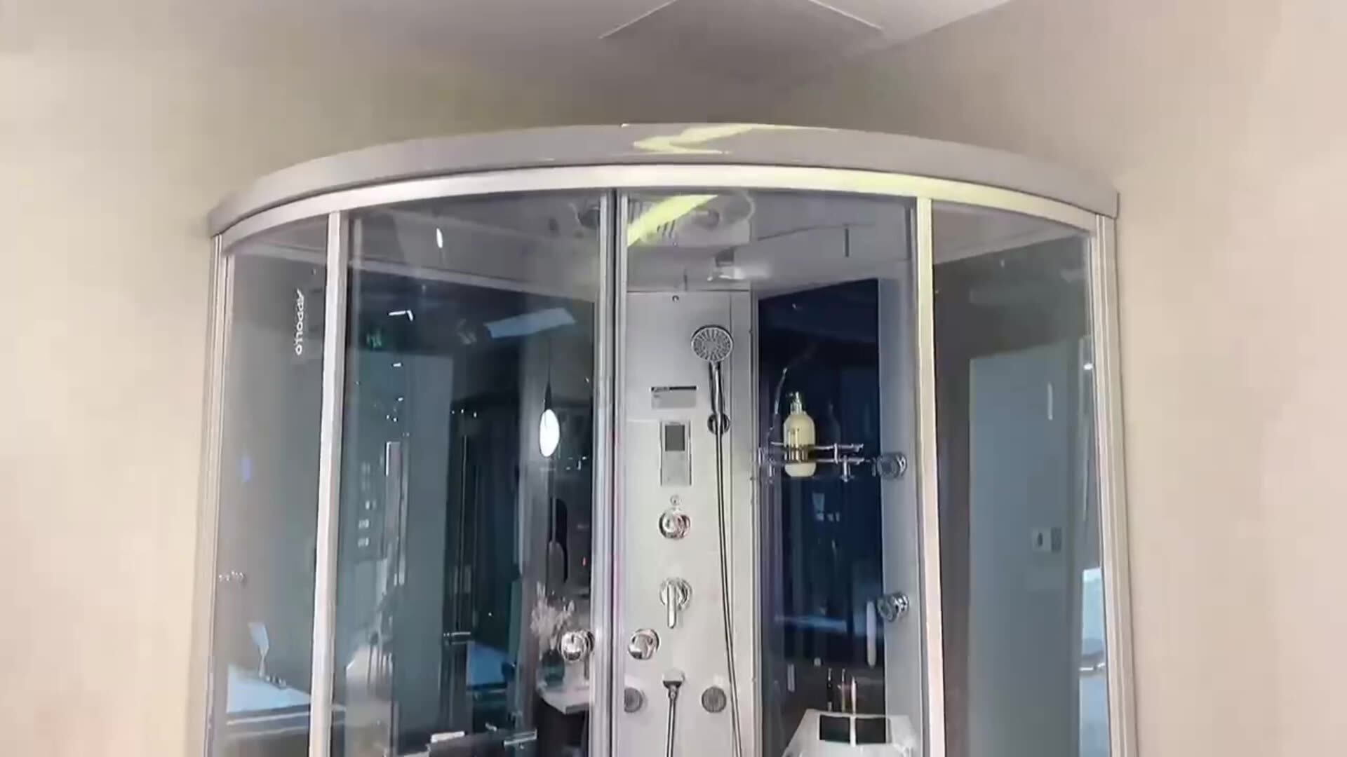 Modern Design Combination Big Sector Enclosed Steam Shower Room Cabin ...