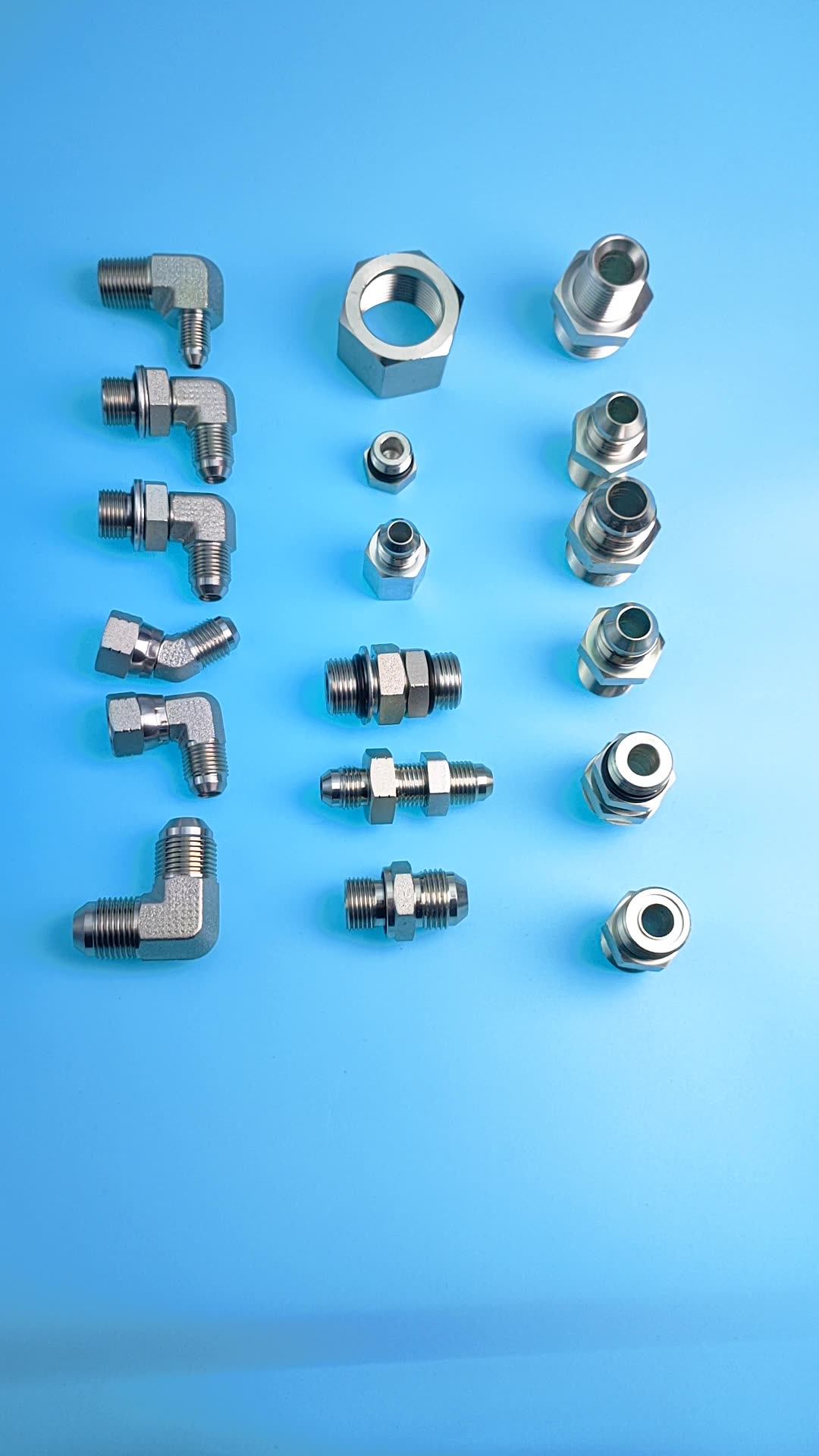 Bsp Bspt Jic Orfs Stainless Carbon Steel Jic Hydraulic Fitting Adapter ...