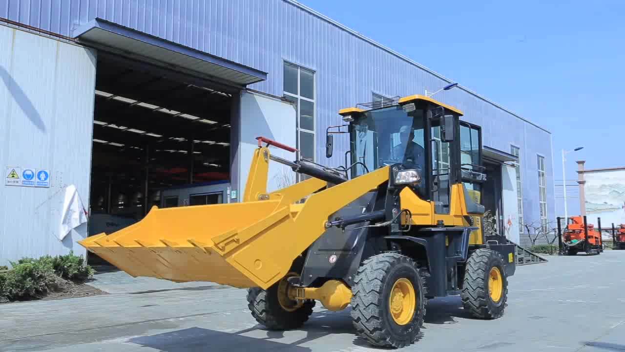 1.5t Articulated Wheel Loader Tractor With Front-end Loader For Sale ...