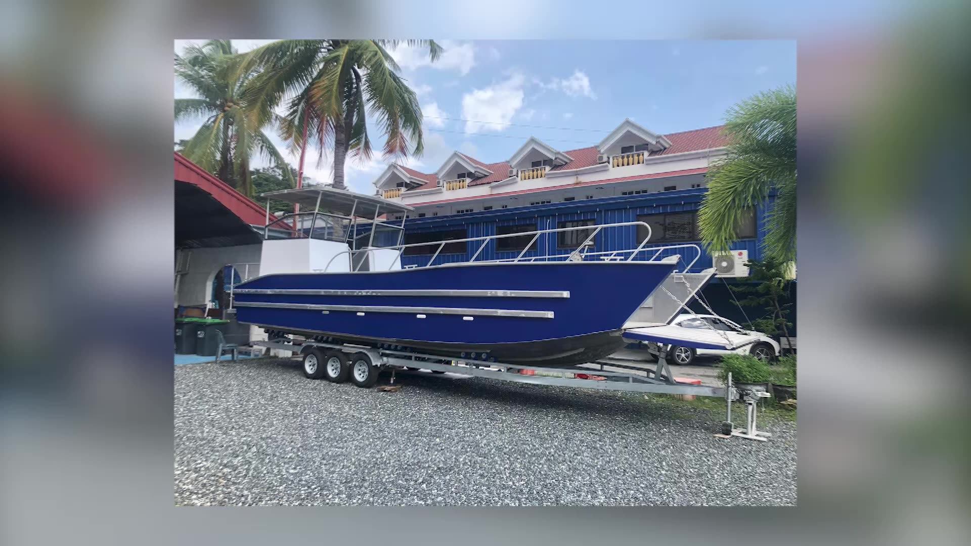 Small Transport Work Boat 6m 20ft Landing Craft Ship Cargo Boat Landing ...