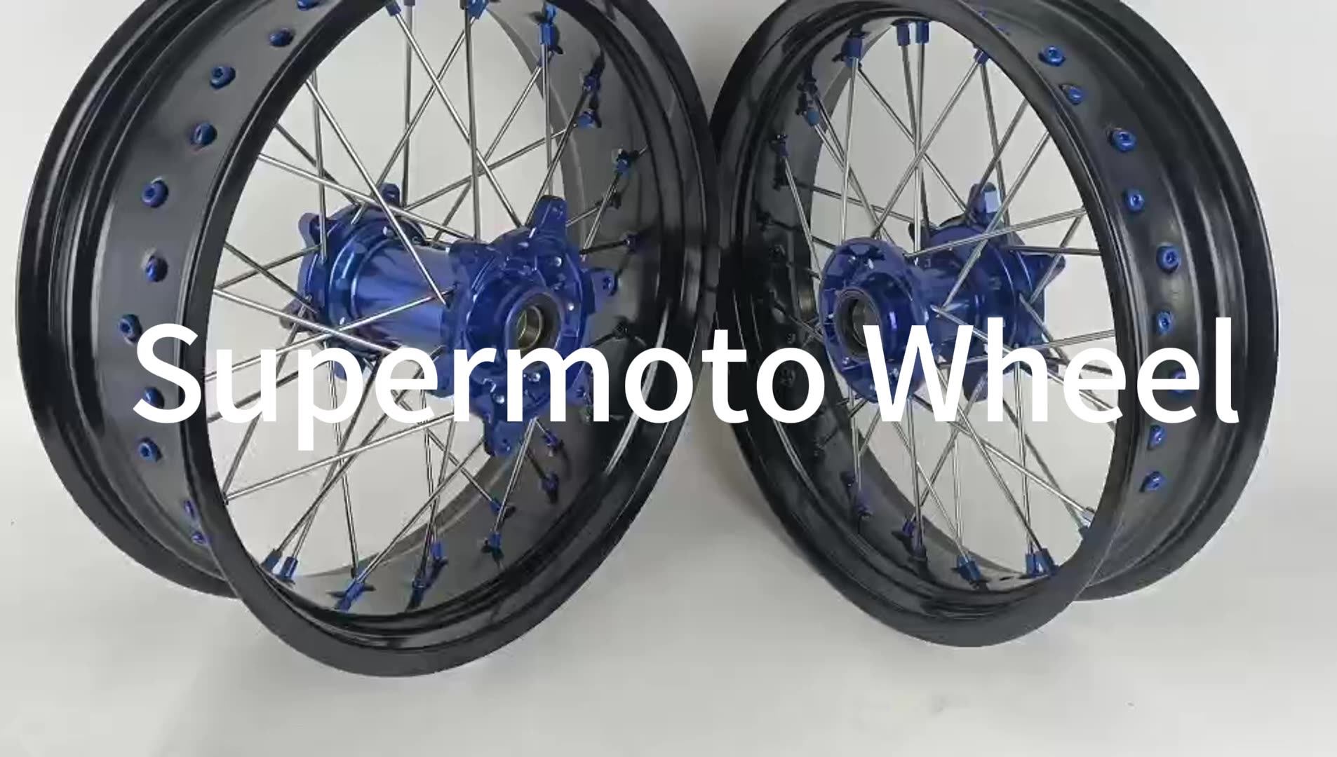 17inch Supermoto Wheels Rims Set Compatible With Ktm 125 200 250 300 ...
