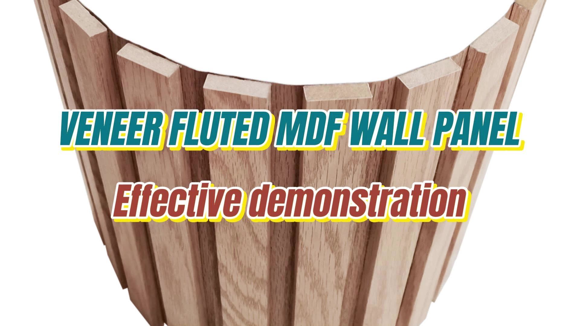 Bendable Flexible Solid Wood Covering Mdf Wall Panel For Furniture ...