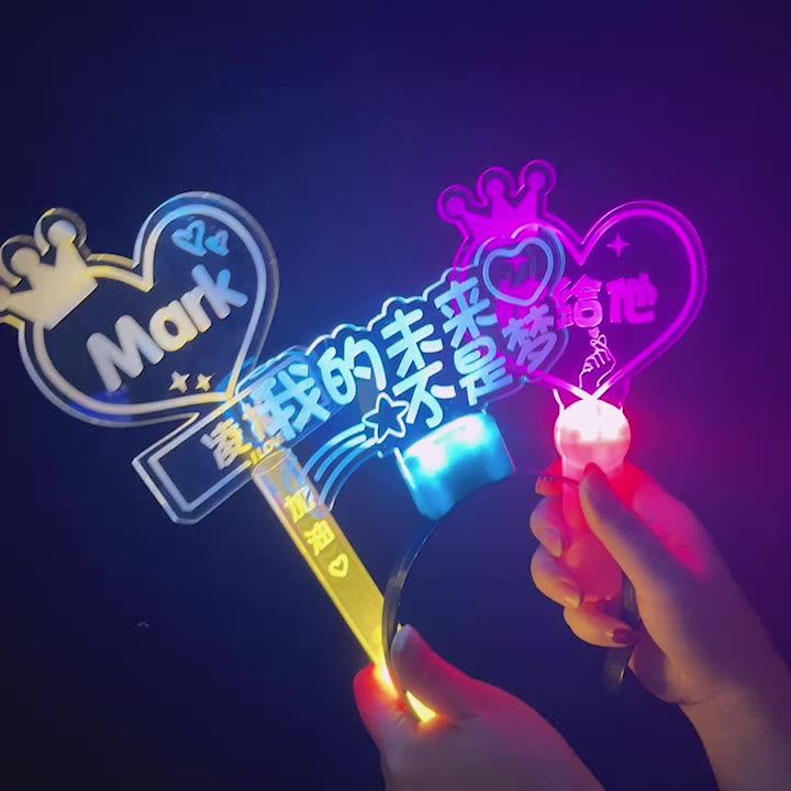 Hot Sale Custom Acrylic Kpop Led Light Stick Slam Dunk Jk Jin Rm Suga ...