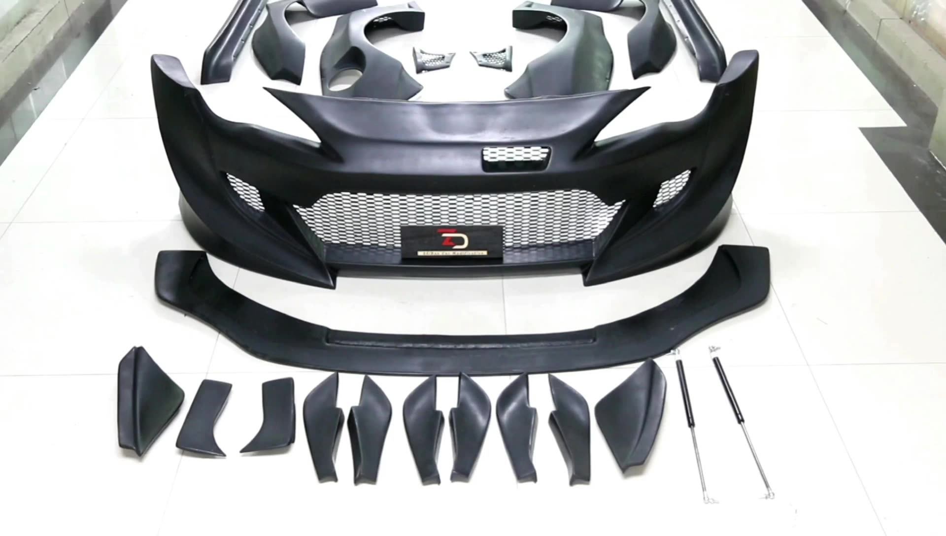 High Quality Wide Body Kit For Gt86 Brz Change To Rocket Rabbit Buny V3 ...