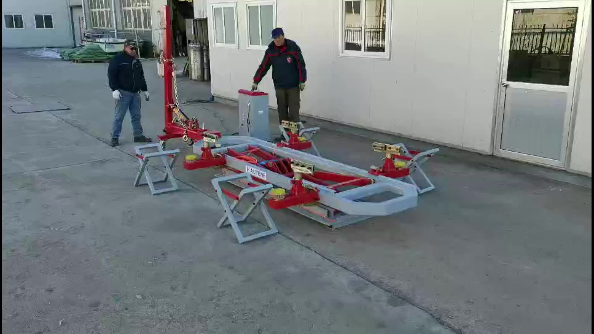 Autenf China Auto Body Chassis Straightening Portable Frame Machine For ...