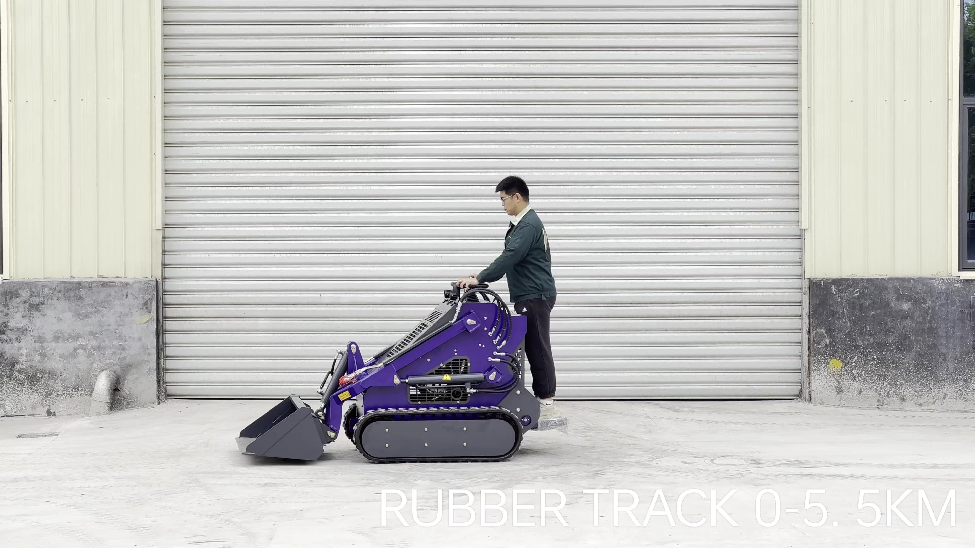 2024 Latest Shell Design Load Weight Rubber Track Lxhy380 Small Front ...