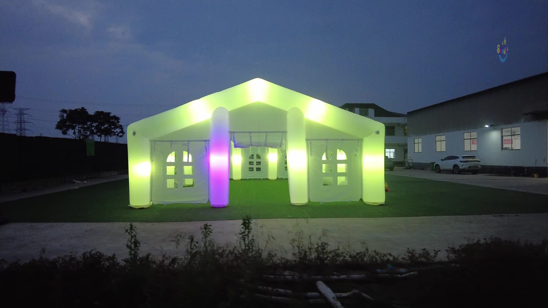 Blowup Nightclub Disco Bar Inflatable Marquee Portable Party Tent Led ...