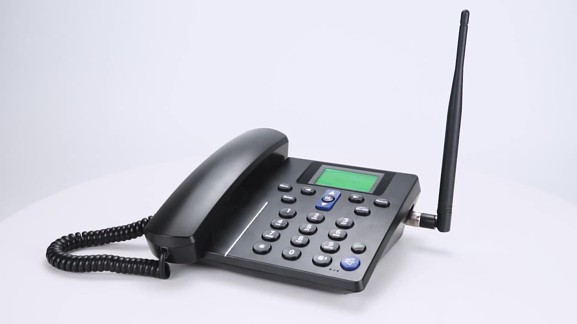 2g Gsm Fixed Wireless Phone Cordless Desktop Telephone Terminal ...