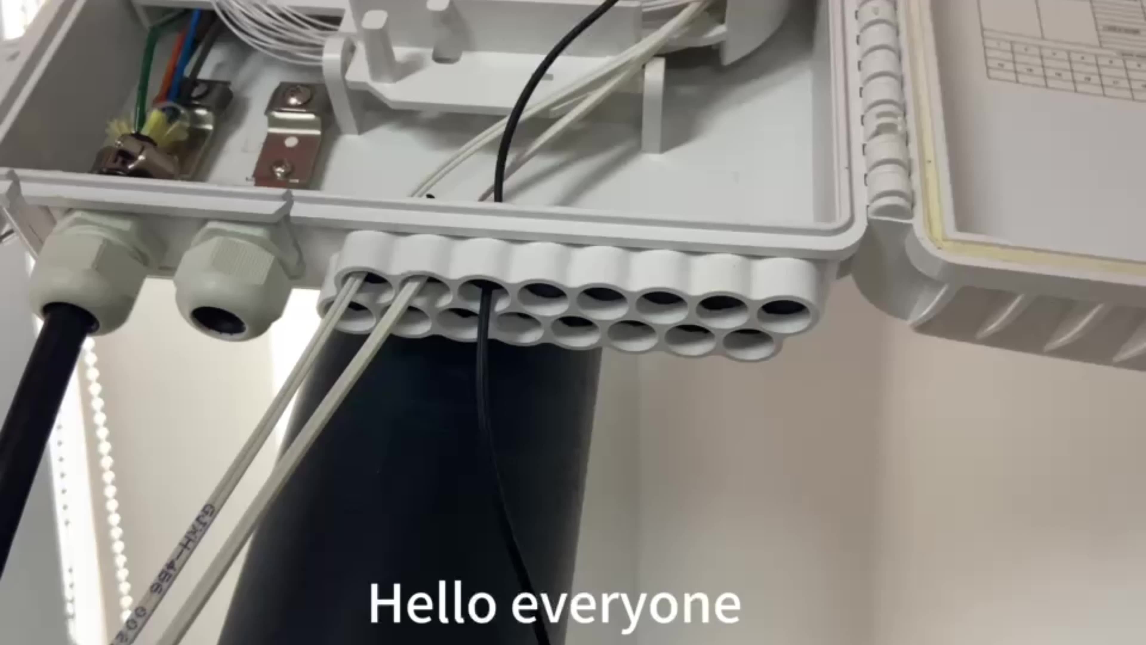 Strong Pressure Resistance Optical Fiber Drop Cable High Quality 2 4 6 ...