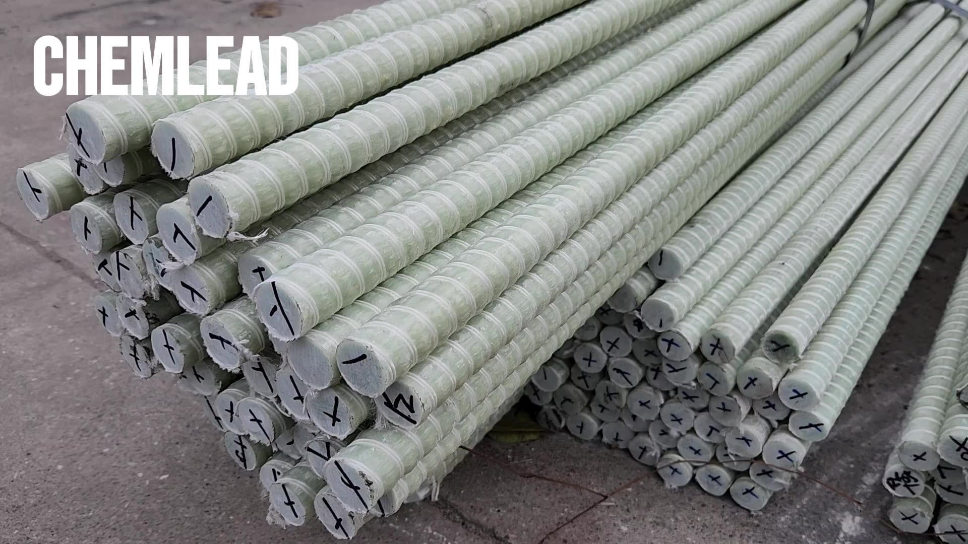 Chemlead Anti Corrosive Fiberglass Rebar Gfrp Frp Structural Rebar ...