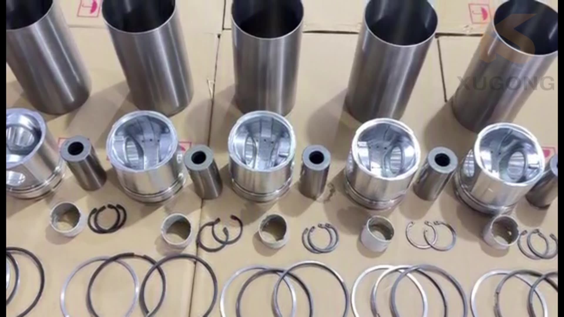 Qsx15 Isx15 Isx400 Engine Full Overhaul Kits For Cummins Engine Serial ...