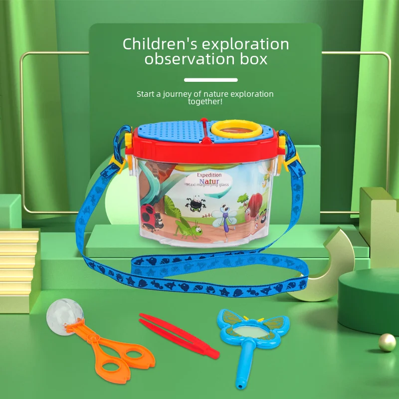 Children's Outdoor Exploration Tool Toy Insect Observation Box ...