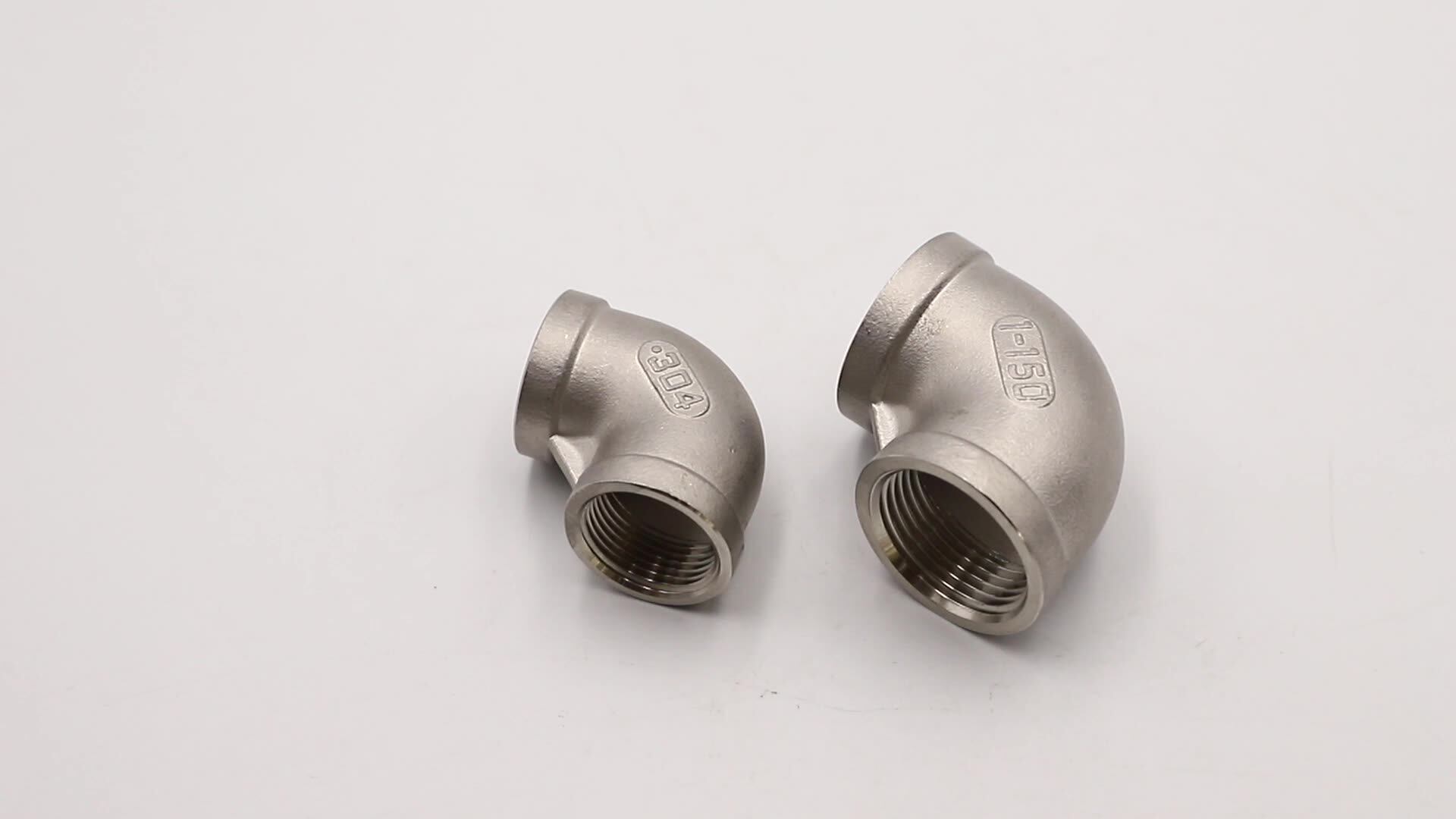 Plumbing Materials Stainless Steel Threaded Ss304/316 Sanitary Pipe ...