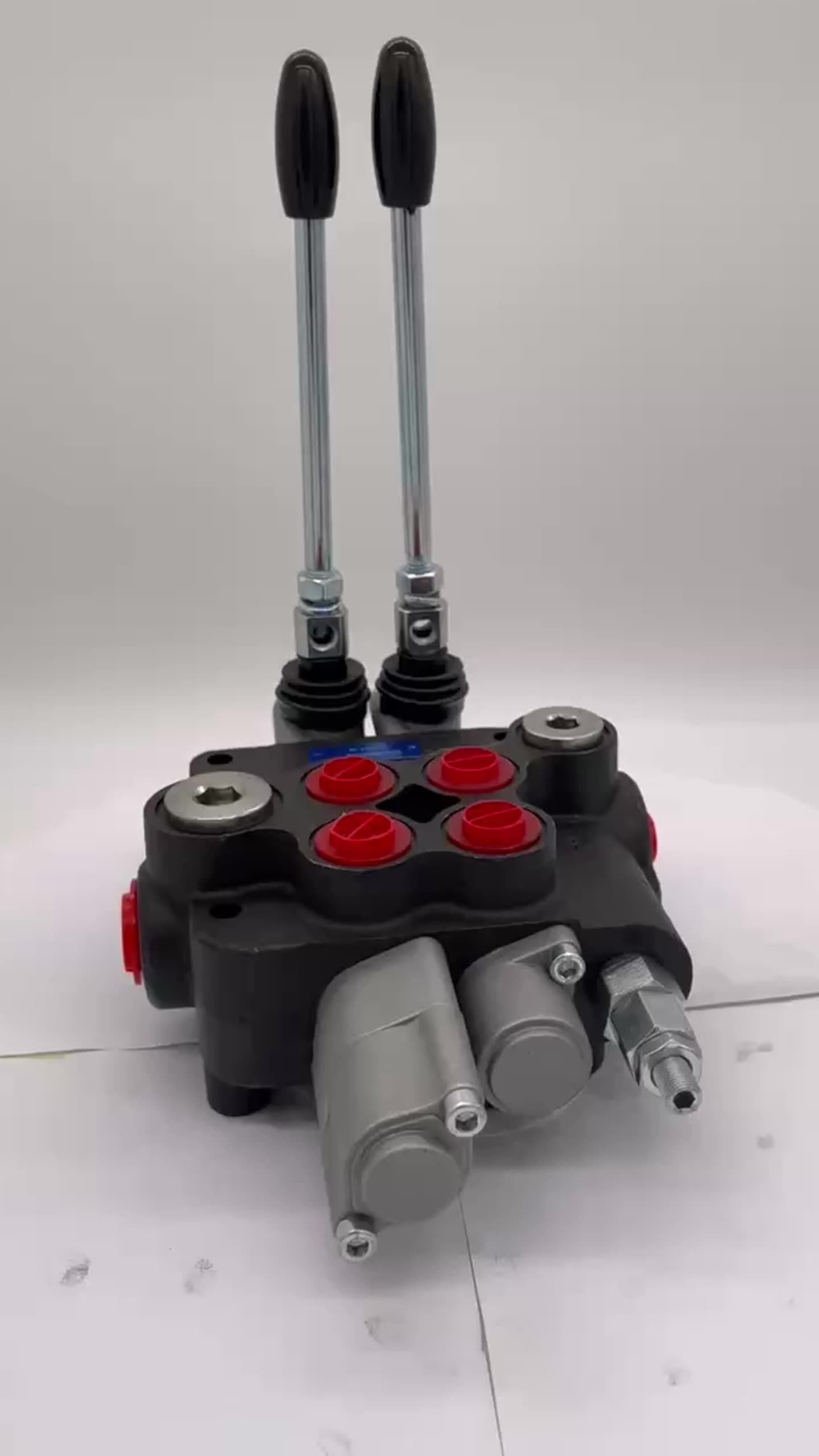 P Series P40 P80 P120 Hydraulic Control Valves Monoblock Solenoid ...