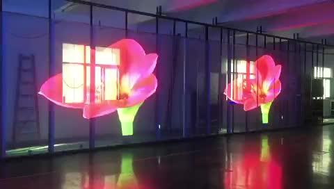 Lights Big Screen Outdoor Led Tv Pixel Pitch P10.66mm Transparent Led ...