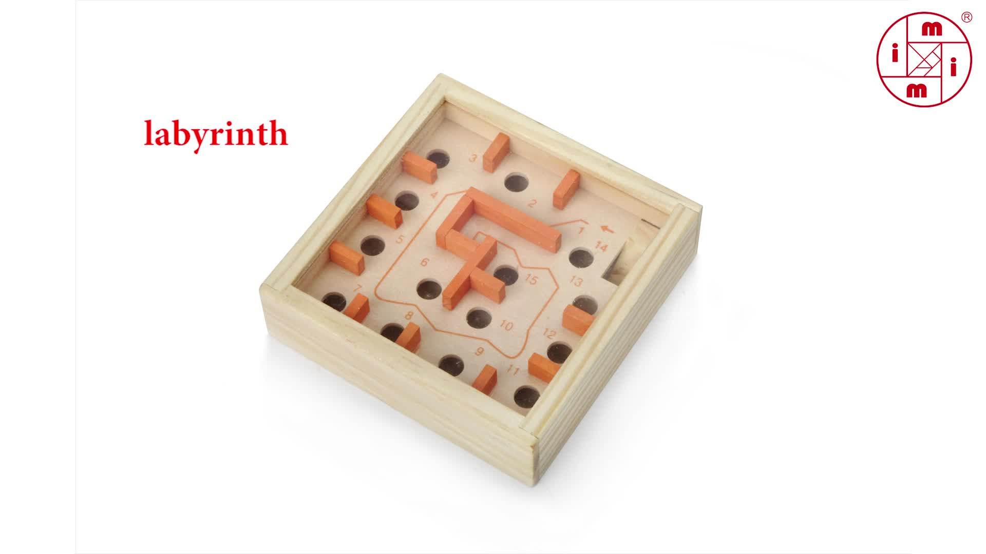 Wooden Labyrinth Games Maze Game - Buy Wooden Labyrinth,Wooden ...