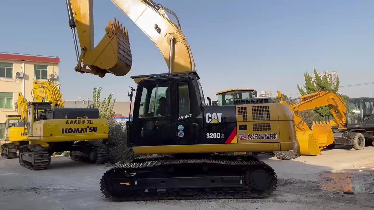 Used Cat 320d Excavator Original Crawler Used Cat 320 For Sale ...