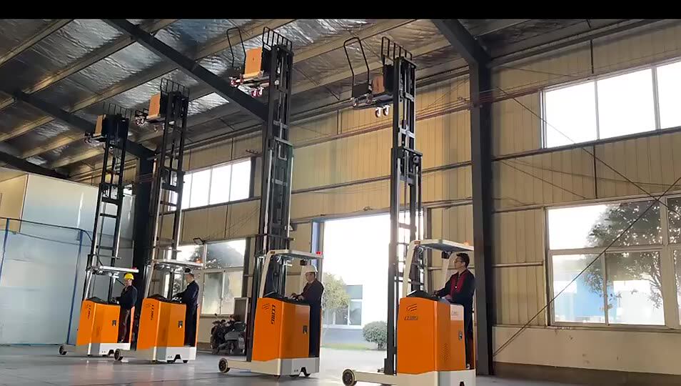 Factory Multi-directional Forklift Reach Truck Stacker 3.5 Ton Full Way ...