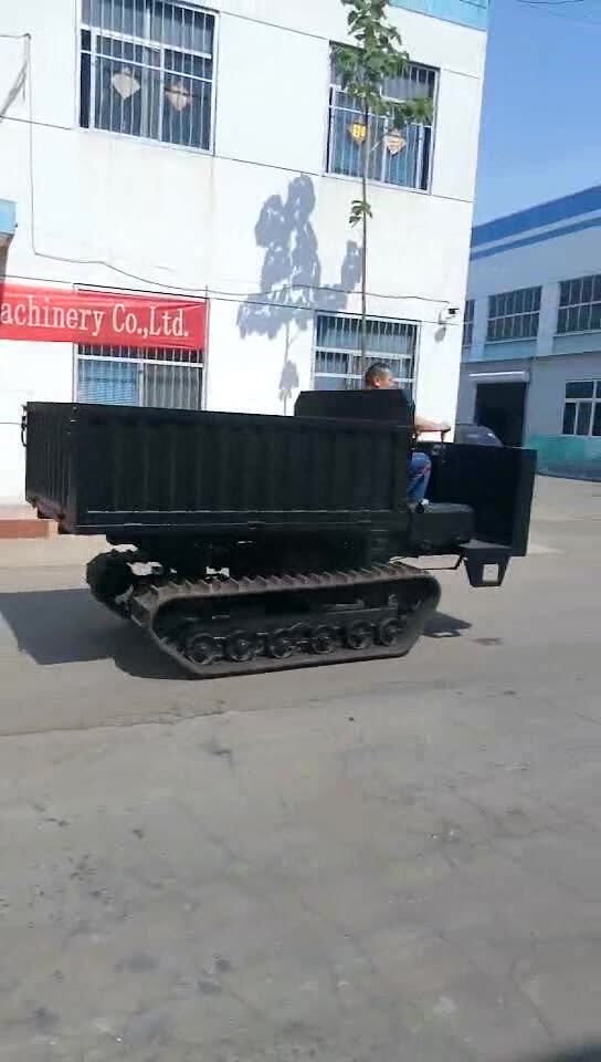 Self Propelled Ce Self-loading Mini Track Sell Site Crawler Truck Farm ...