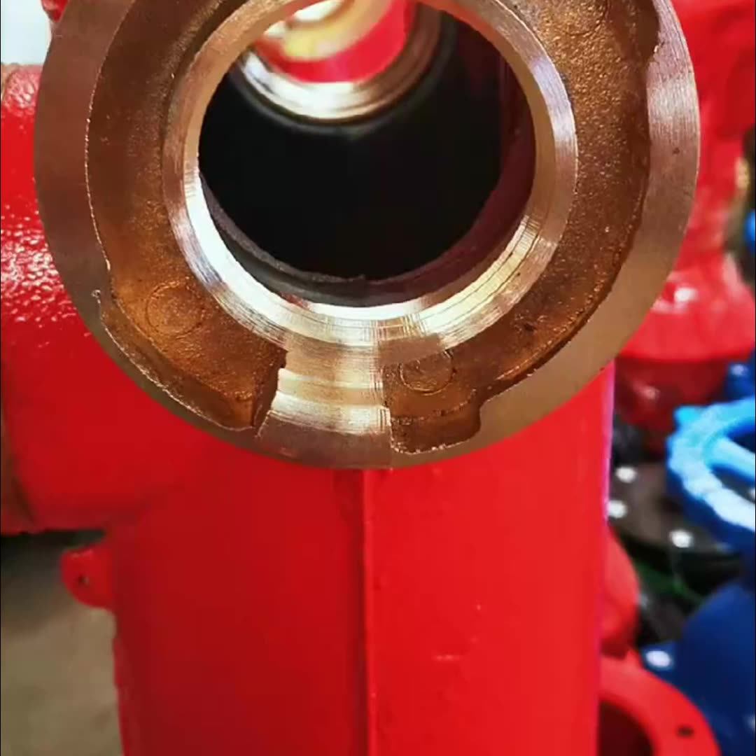 Y Type Aluminum Fire Water Divider With Brass Coupling Fire Hydrant ...