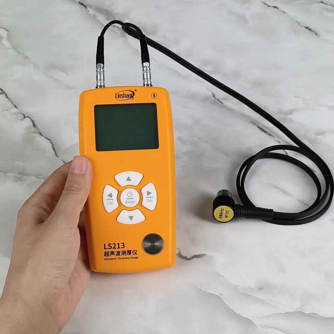 Ls213 Digital Ultrasonic Metal Thickness Gauge Meter Through Coating ...