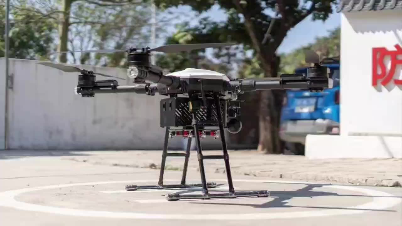 训练无人机M420四轴多旋翼1400mm轴距15kg载重消防运输应急安全-阿里巴巴