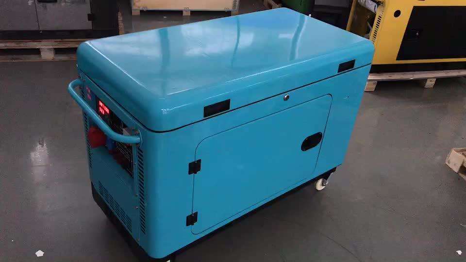 11kw One/three Phase Generator Set Silent Type Portable Diesel ...