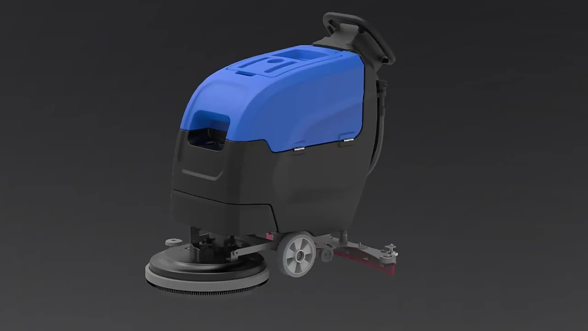 Magwell M510 Warehouse Floor Cleaning Machine Multifunction Commercial ...