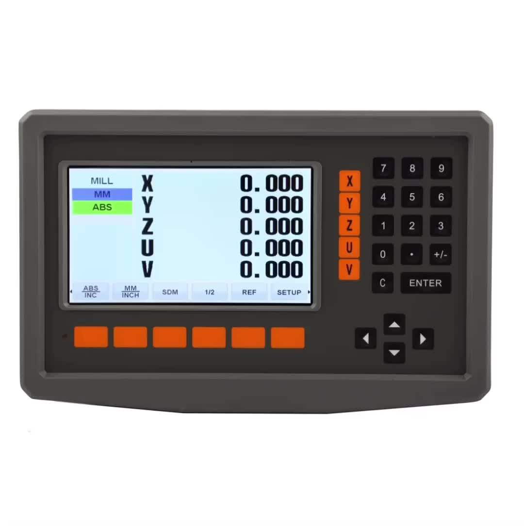 Delos Lcd 5 Axis Metal Case Digital Readout Dro For Lathe And Machine ...