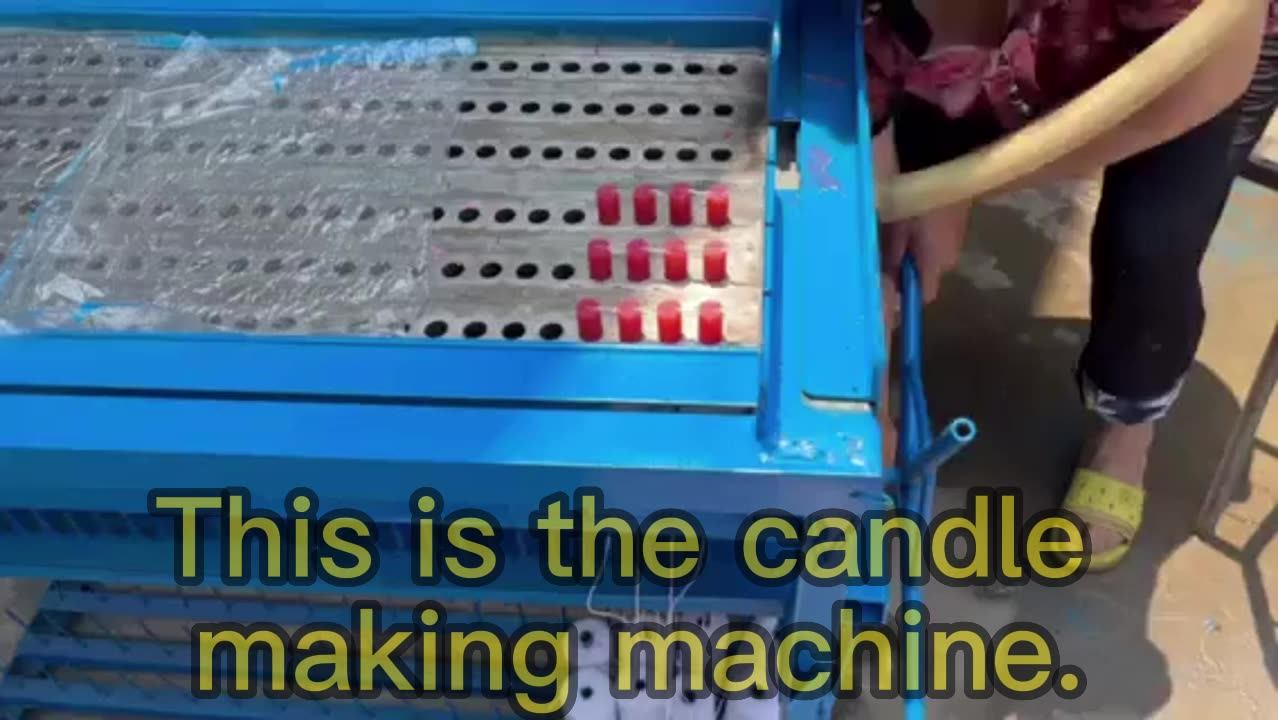 Automation Extruder Candle Pouring Machine Candle Making Machinery ...