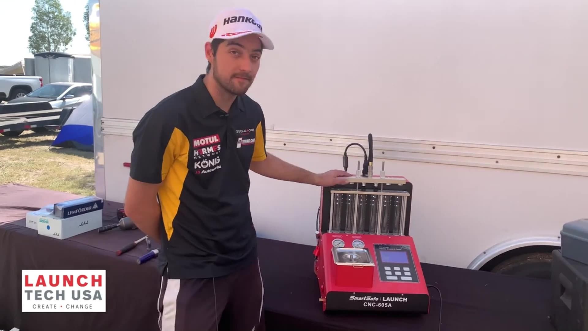 Launch Cnc605a Gdi Fuel Injector Cleaner And Tester Professional 6 ...