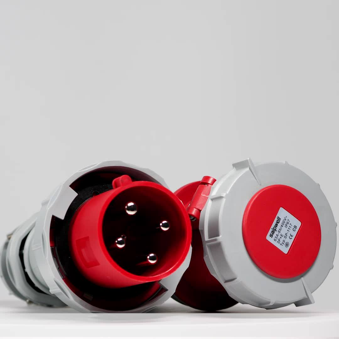 China Supplier Cee /iec Waterproof Ip67 5p 32a Industrial Australian ...