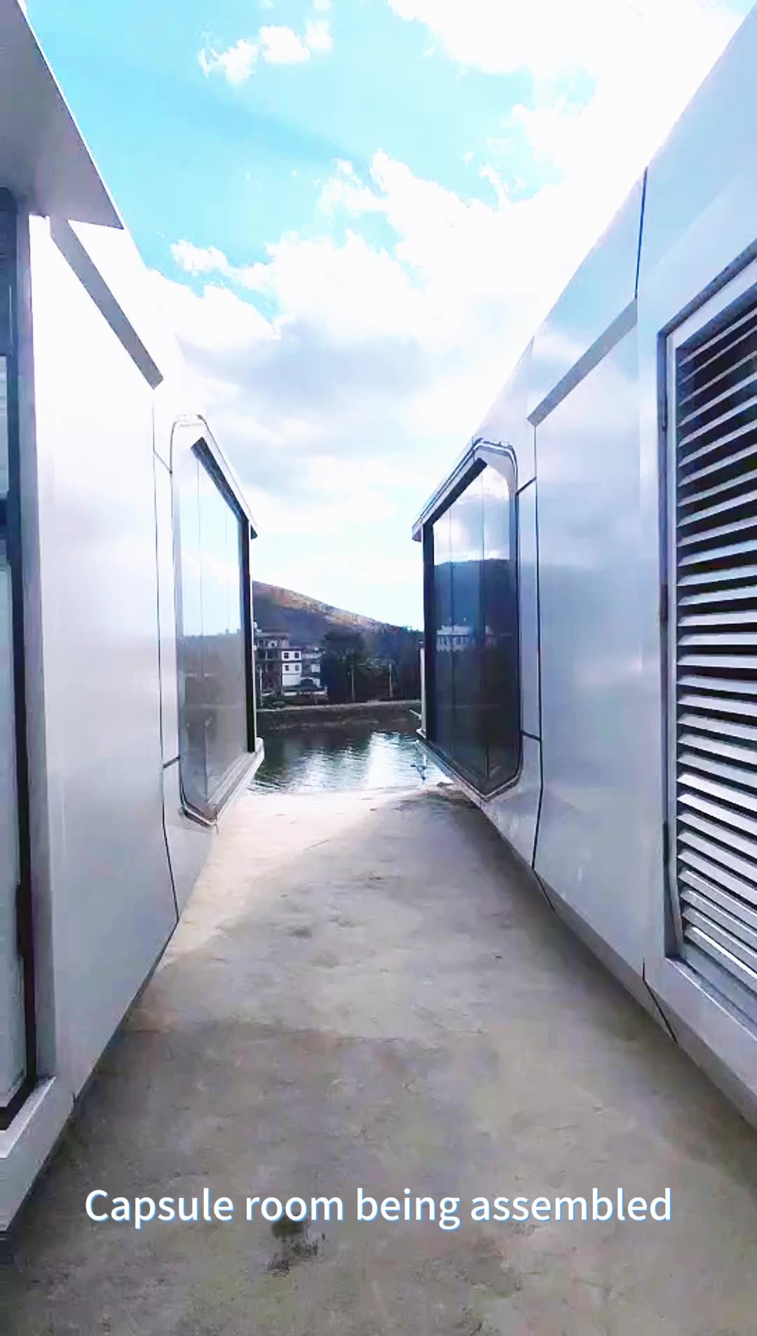 Module Movable Housing Oem Prefab Portable Mobile House/space Space ...