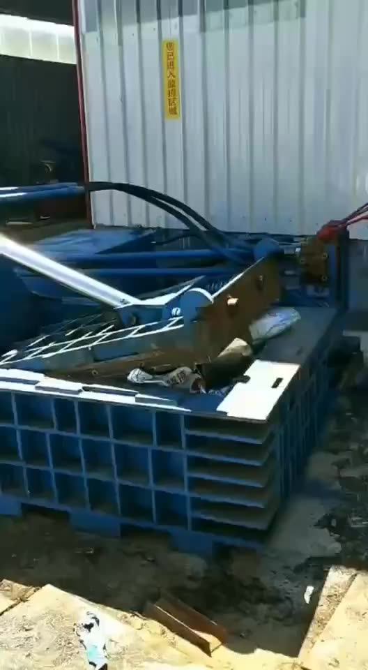 Large Scale Scrap Metal Compactor,Waste Paper Compactor,Automatic ...