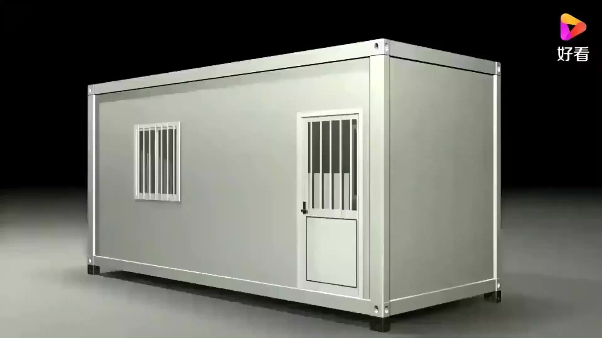 European Modular Mini Mobile Homes Prefab Collapsible Prefabricated ...