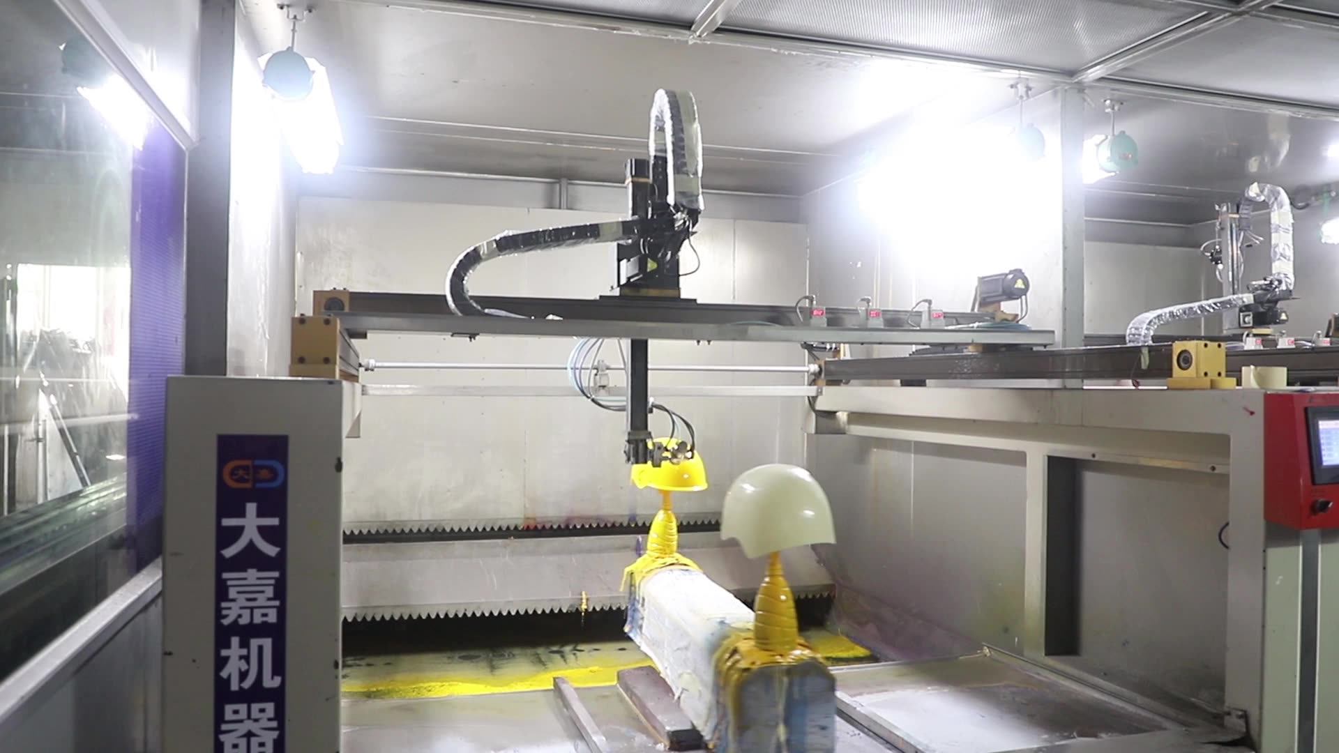 Automatic Spray Painting Machine With Single Axis Or Five Axis Conveyor ...