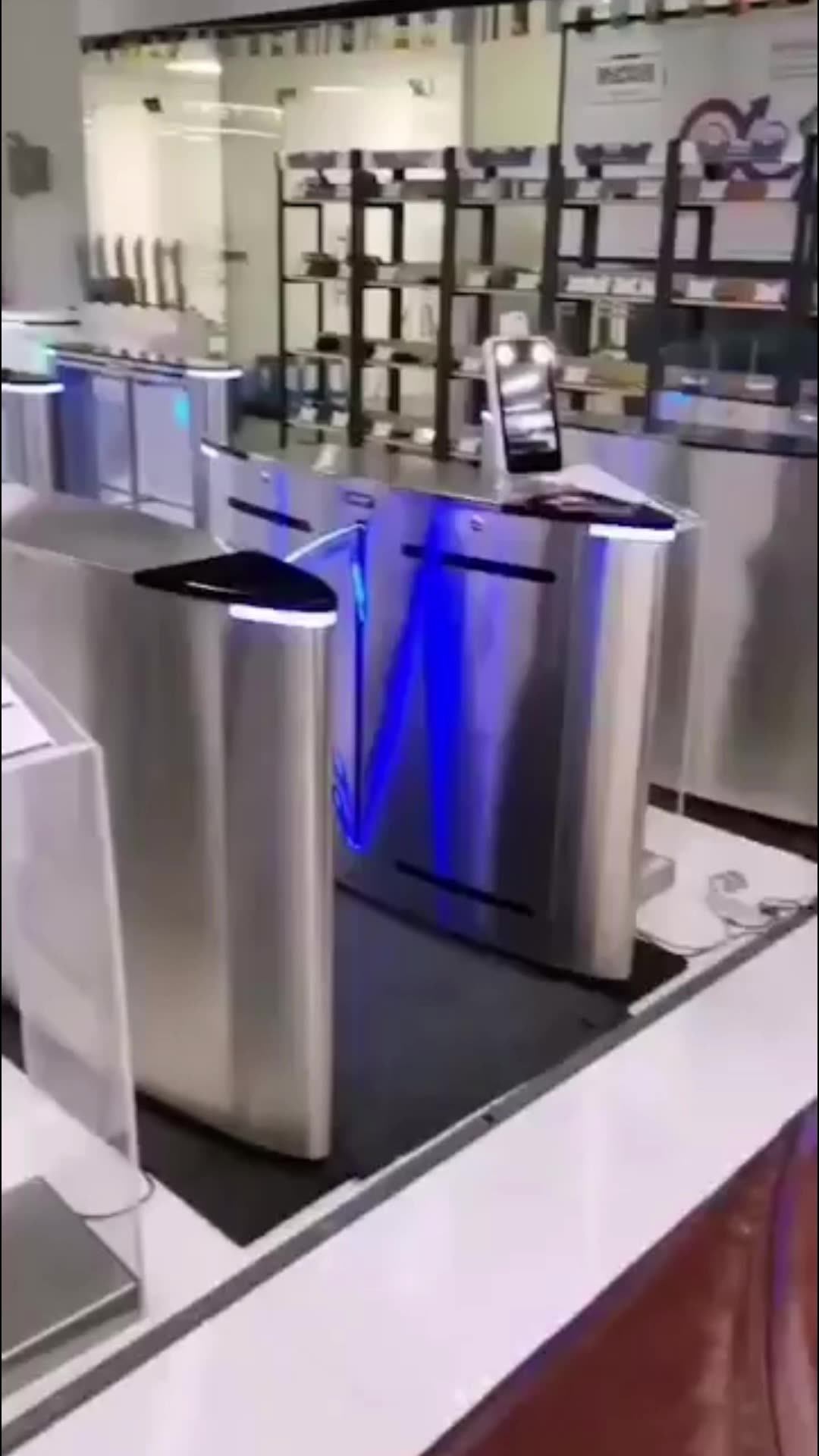 304 Stainless Steel Automatic People Security Turstile Access Control ...