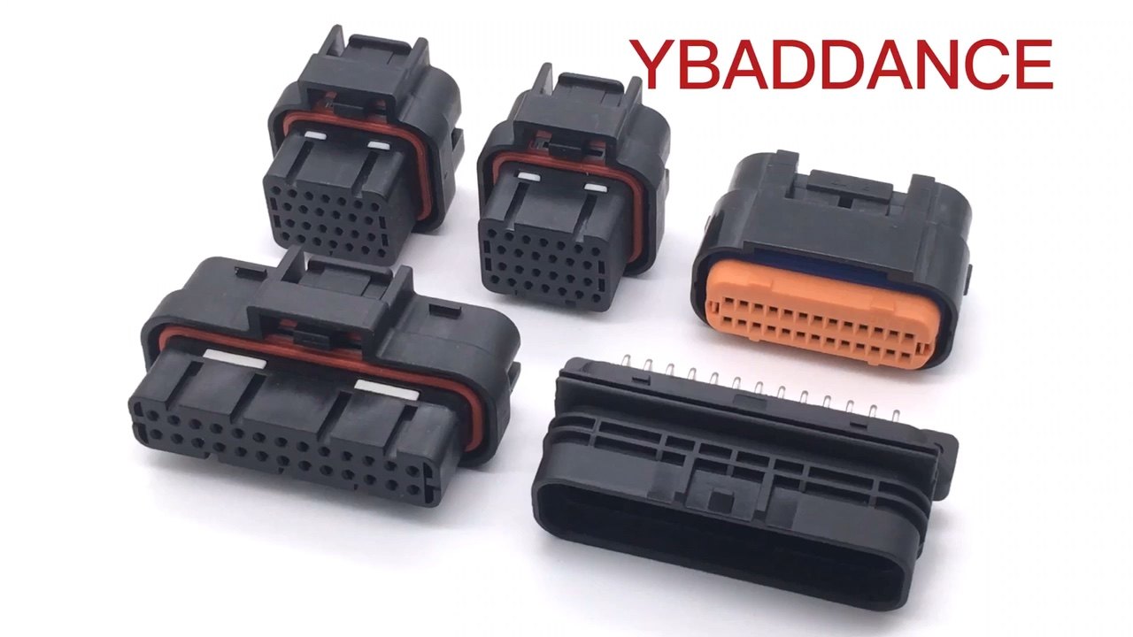 Mx23a34sf1 Auto Waterproof Ecu 34 Pin Female Connector For Yamaha ...