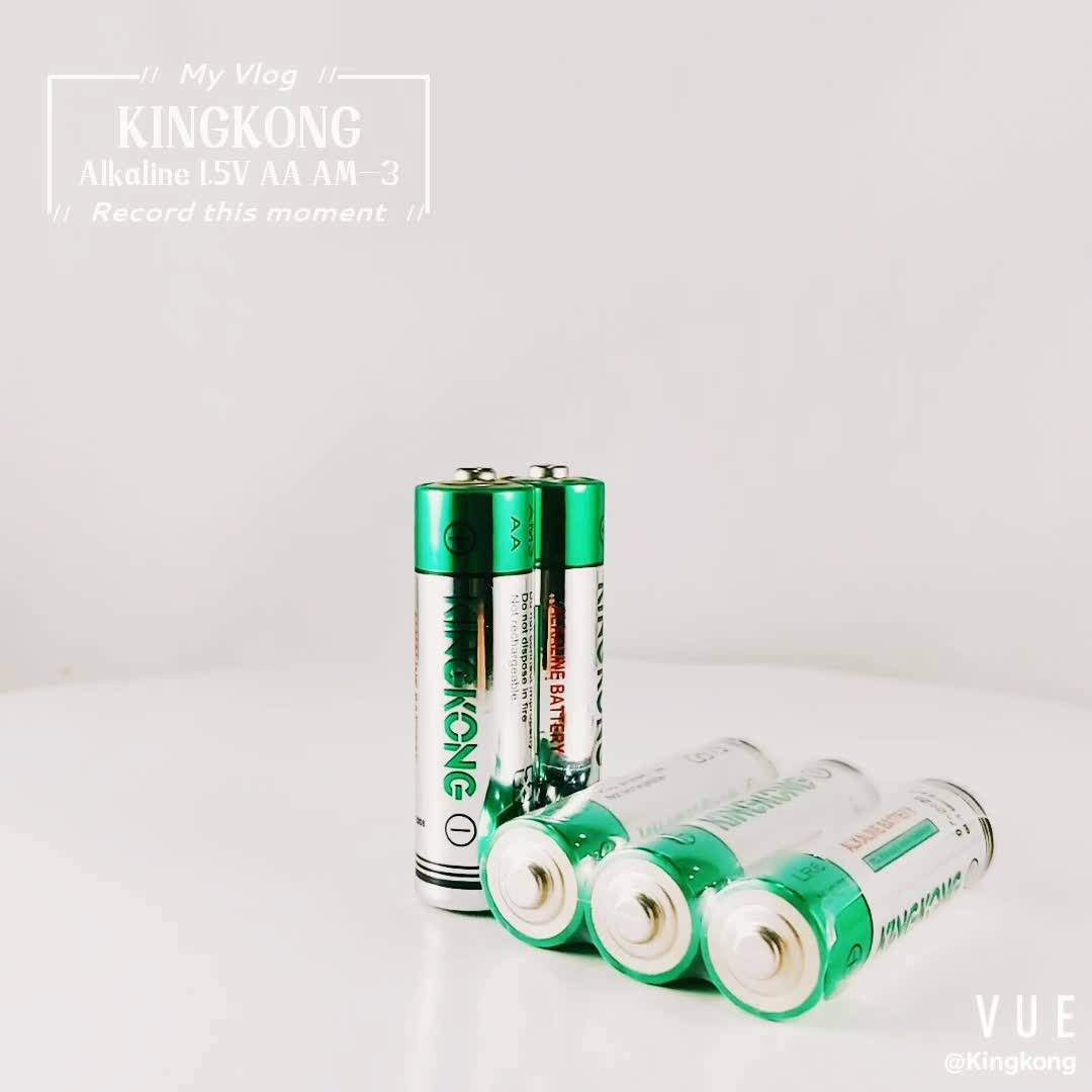 Am3 Aa Size Kingkong Alkaline Battery Lr6 1.5v Dry Battery - Buy 1.5v ...